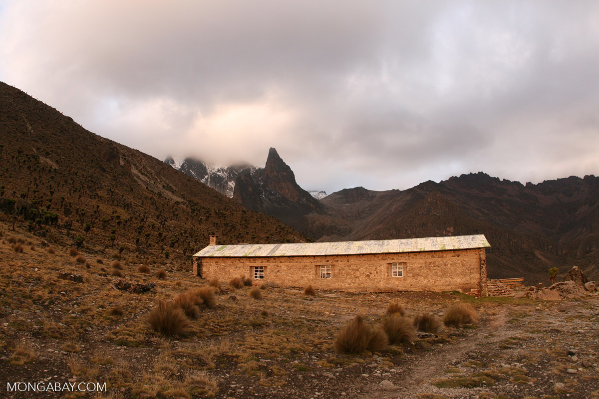 MacKinders hut on Mount Kenya