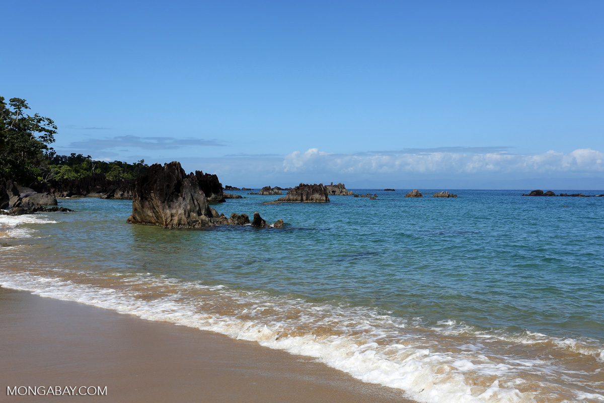 White sand beach at Tampolo on the Masoala Peninsula [madagascar ...