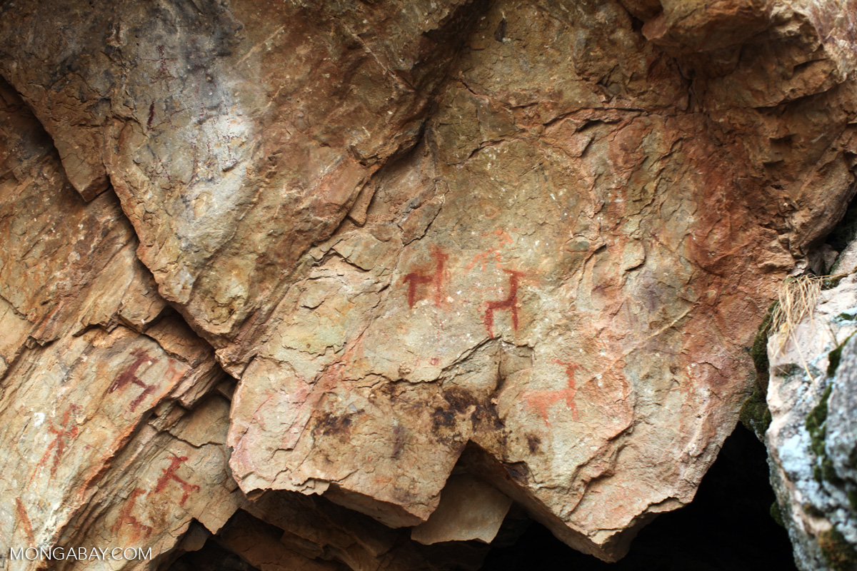 Hieroglyphics in the Andes