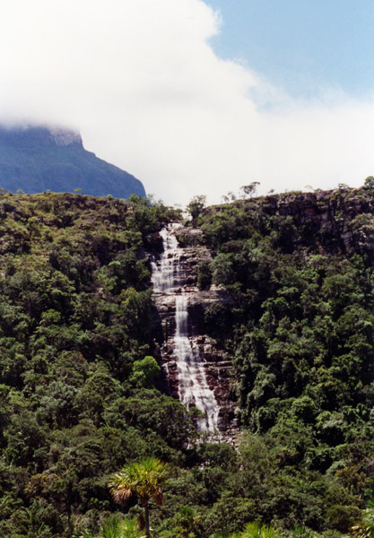 Waterfall near Kavak, Venezuela