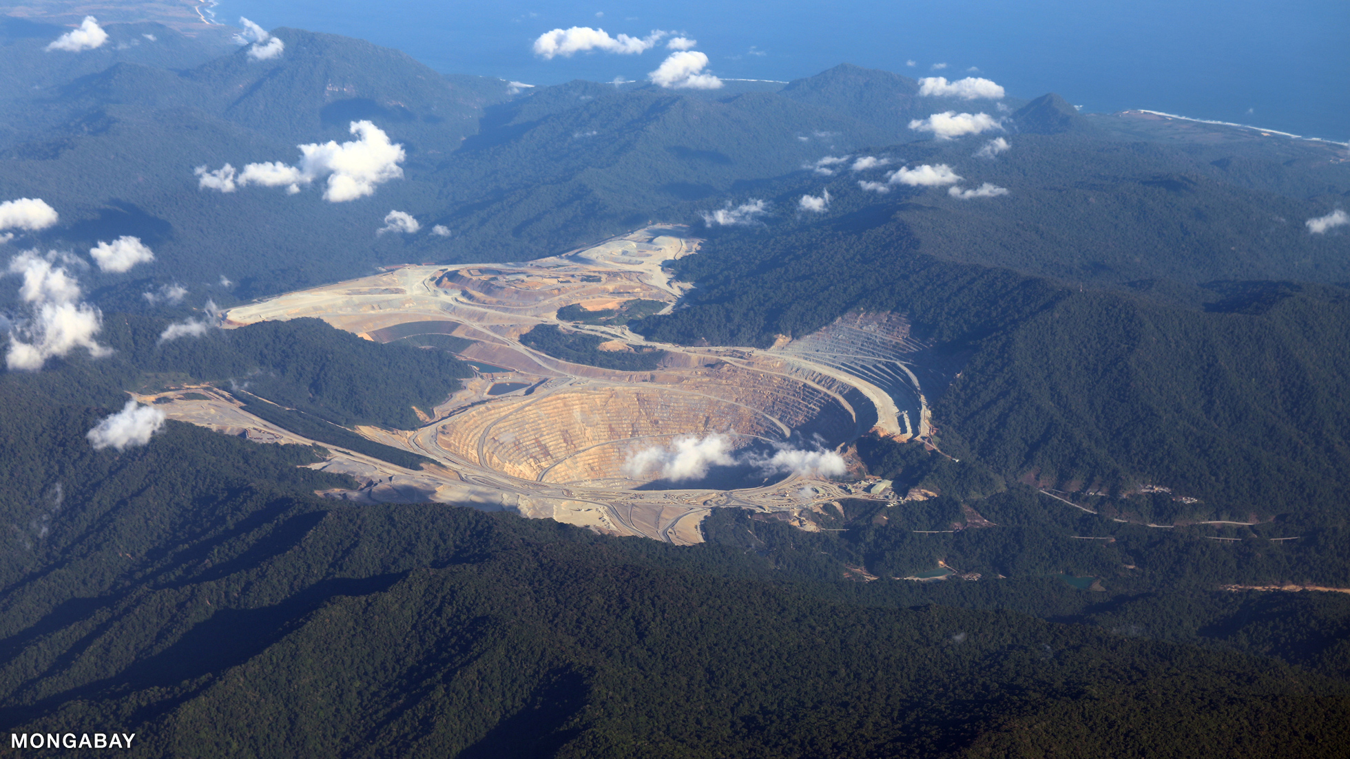 Extraction of minerals and energy from the rainforest